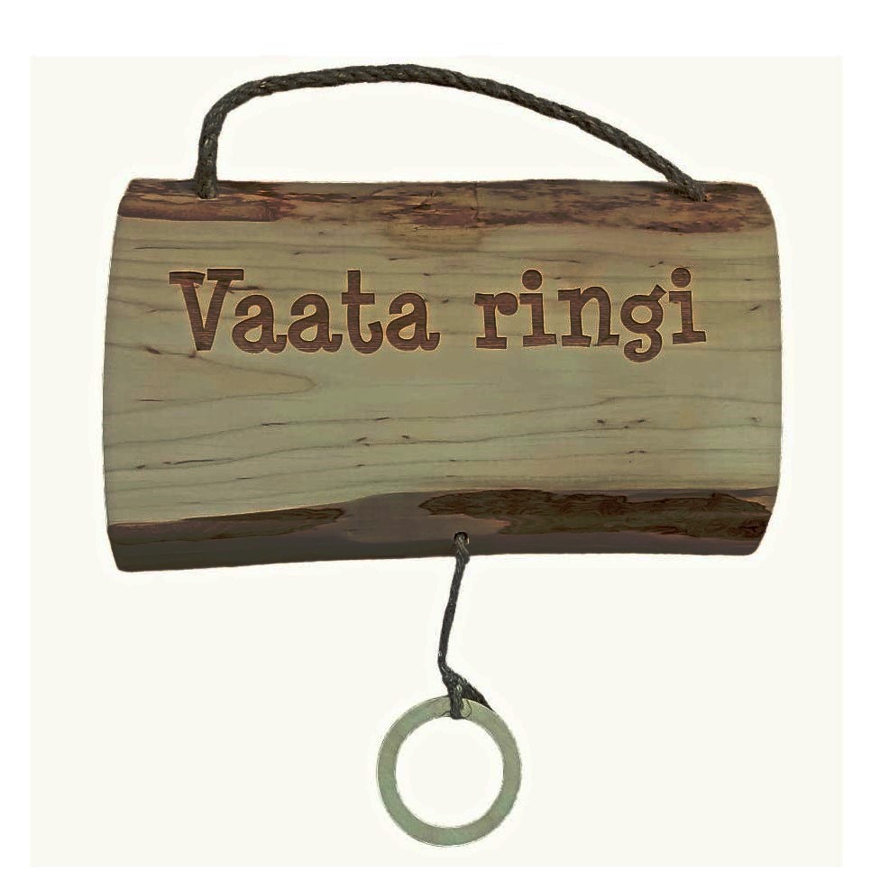 Vaata ringi (puidust silt) - Kingiabi kingiidee